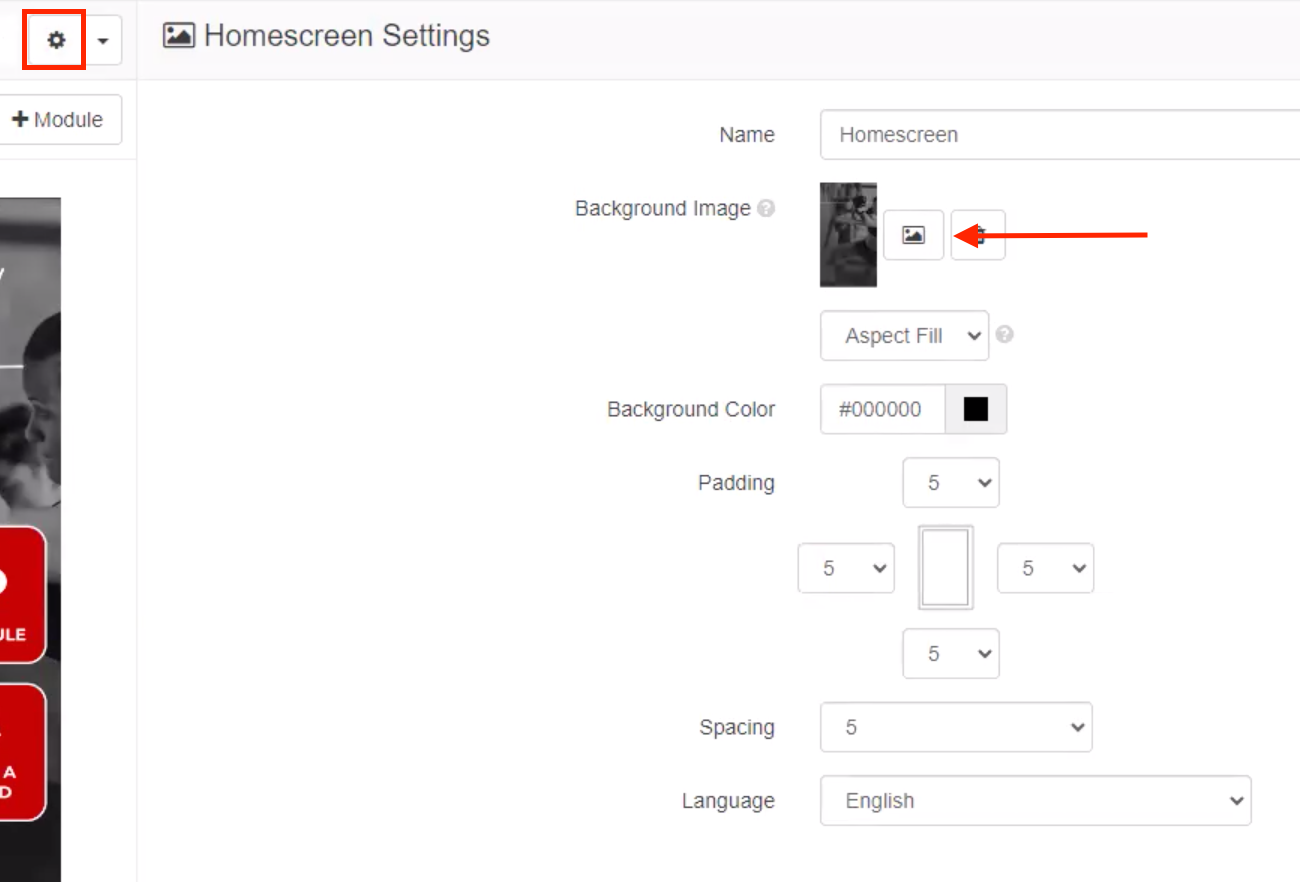 How-to: Change Background Image – myFitApp